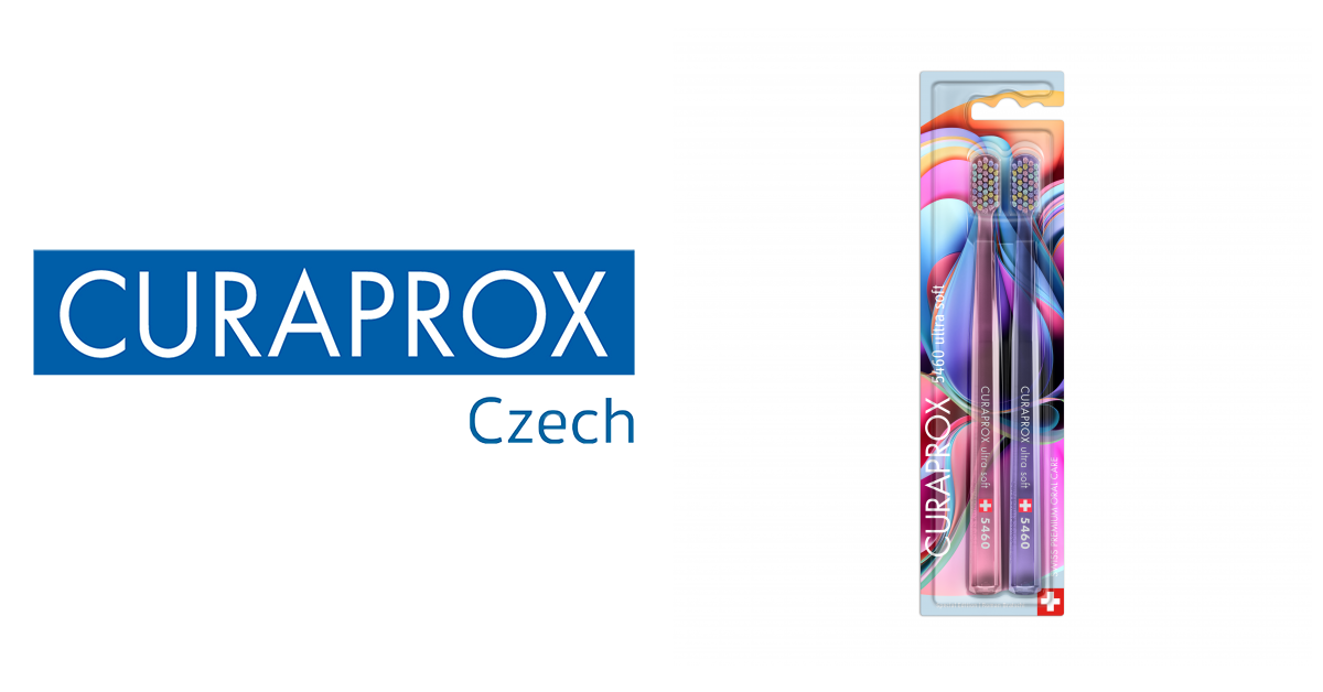 CS 5460 2-pack COLORFUL CURLS Edition | CURAPROX